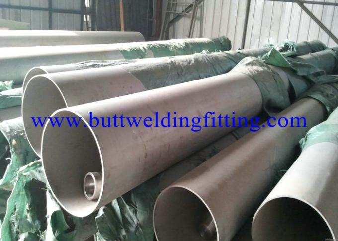 Round Thin Wall Stainless Steel Welded Pipe DIN ,PA, AND PE, SCH5S, 10S ...