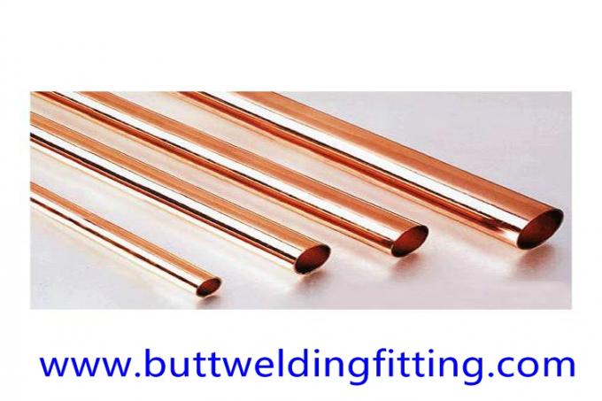 CuNi90/10 Copper Nickel Tube / Straight Copper pipe CuNi 90/10 6 - 12m ...