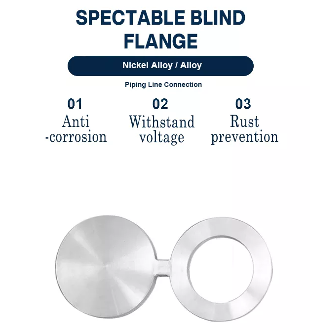 ASME B16.48 Factory Sale Carbon Steel Figure 8 Blind Flange/Spectacle ...