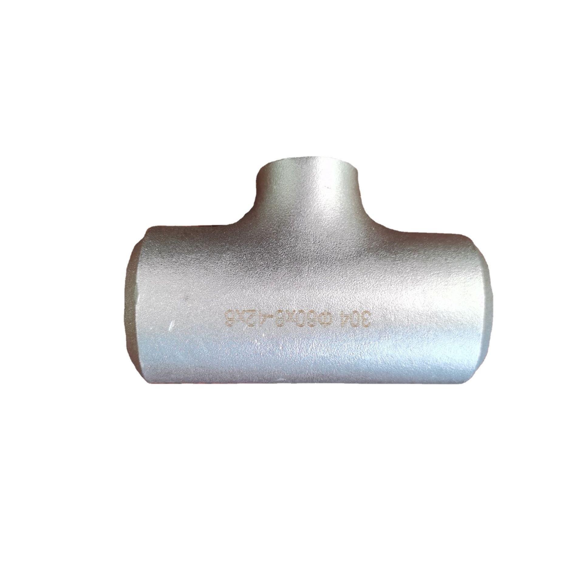 Safety Sanitary Butt Weld Fittings Straight Reducing Tee Fitting 1/4 ...