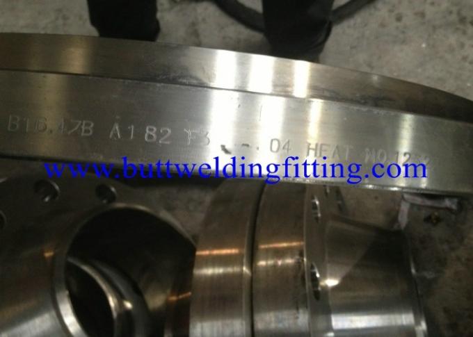 UNS S31254 Forged Steel Flanges Stainless Steel Pipe Flanges 6MO ASTM ...